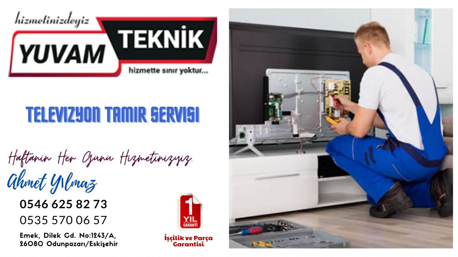 Giresun Televizyon Tamircisi | Lcd Tv ve Led Tv Servisi